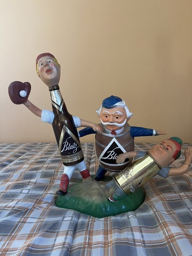 Blatz metal baseball statue | eBay