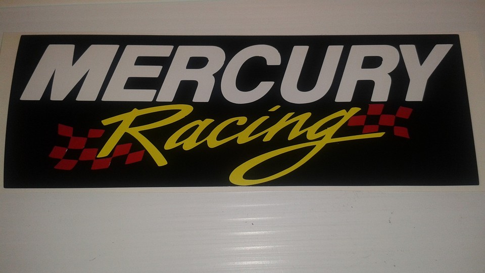 MERCURY OUTBOARD RACING DECALS COWLING DECALS MERCURY RACING | eBay