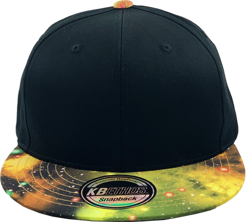 Fashion Galaxy Print Hiphop Cap Snapback Baseball Cap Adjustable Hat ...