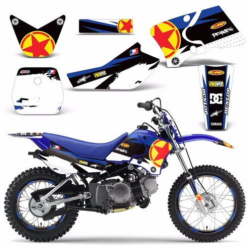 Graphic Kit for Yamaha TTR90 E TTR 90 KidS Dirt Bike Stickers MX Decals ...