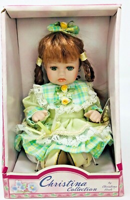 Christina Collection, Christina Verdi Sm Porcelain Doll Red Hair ...