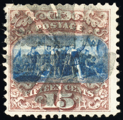 US Stamps # 118 Used XF Choice And Fresh With Light Cancel Scott Value ...