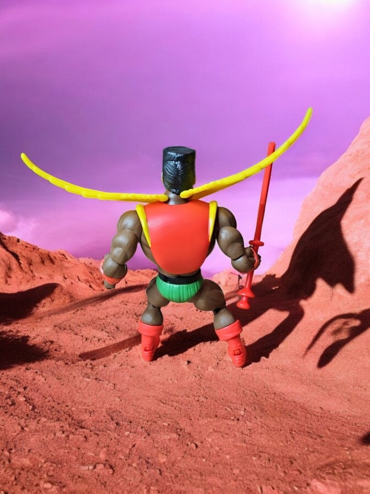 🔥Masters of the Universe Retro SUN-MAN Figure Origins Rulers 3-Pack ...