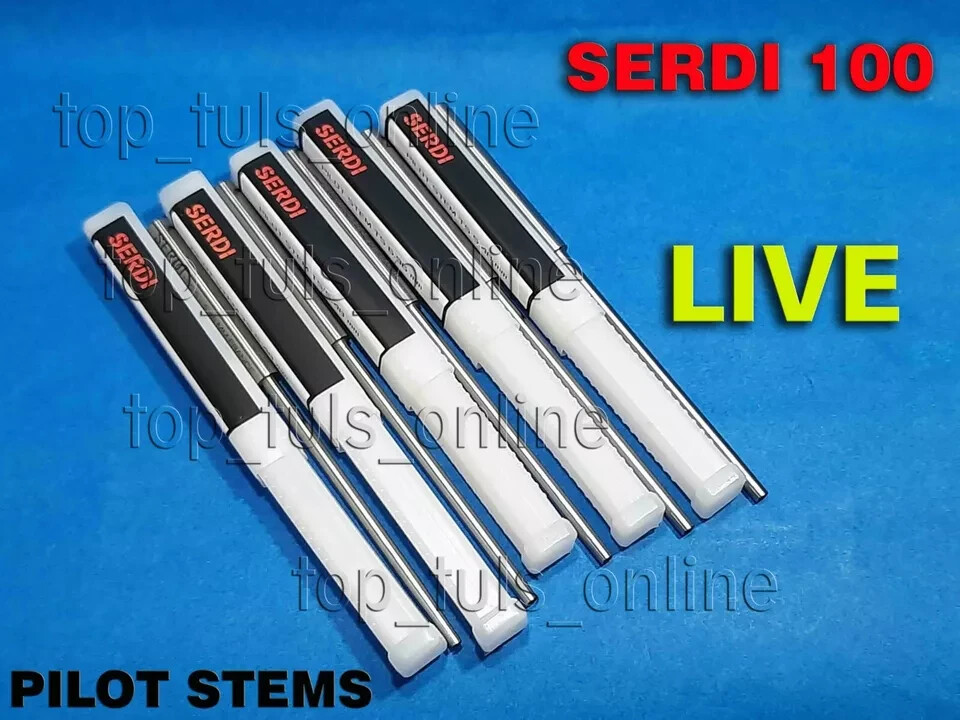 4x SERDI 100 AD Valve Guide Live Pilot 9.96,9.97,9.98,9.99,TOP 9.52 mm ...
