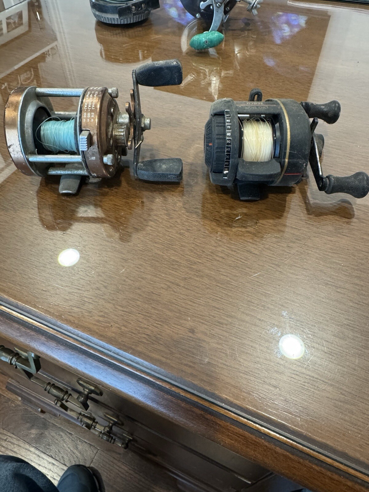 Diana Millionaire 5HS And A Zebco Pro Staff 110 Vintage Fishing Reels ...