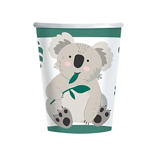Amscan 9908600-66 Cups Koala Paper 250 Ml New Cups 194099085830 | eBay
