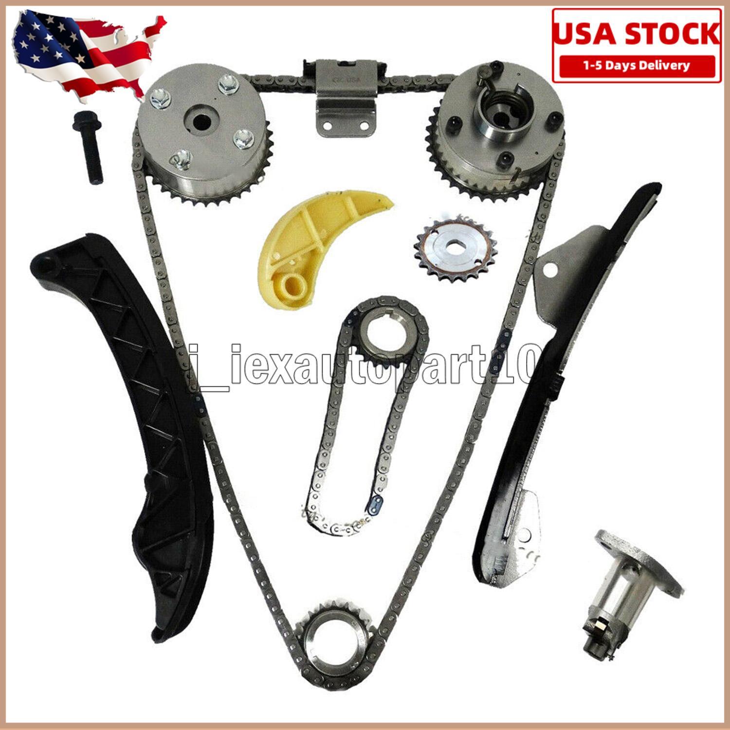 Timing Chain Kit VVT Sprocket Set fit for 09-15 Toyota Corolla Matrix ...