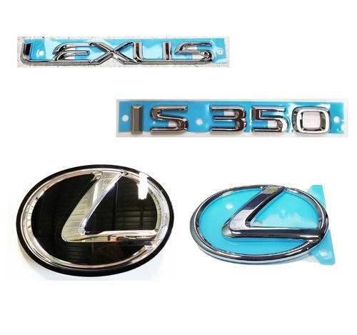 Genuine Lexus IS350 GSE31 Front, Rear, IS350, LEXUS Emblems Set of 4 | eBay