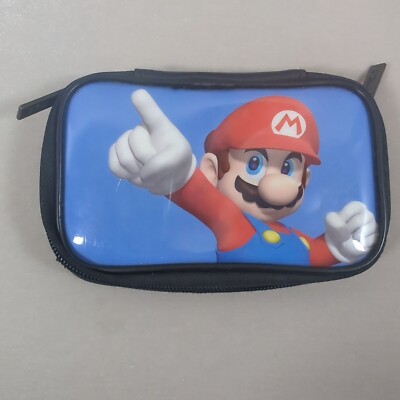 Mario Nintendo DS Carrying Case Travel Zipper Bag BD&A Official | eBay