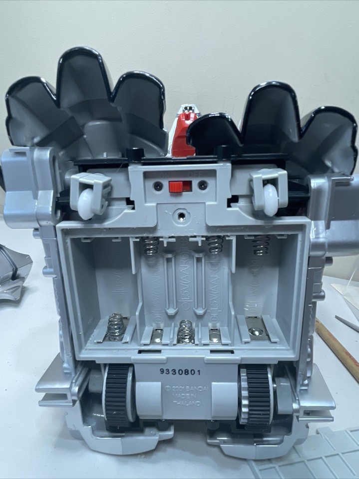 Power Rangers Time Force Quantasaurus Rex Megazord Q-Rex Incomplete Bad ...