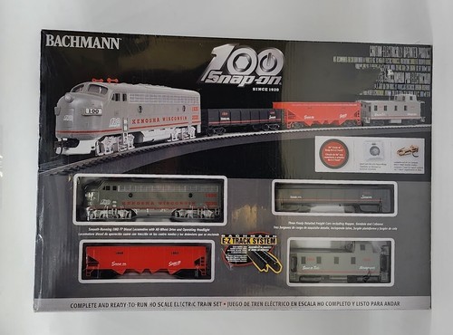 Snap On Tools Bachmann HO Scale 100th Anniversary Limited Edition Train Set ~NEW | eBay