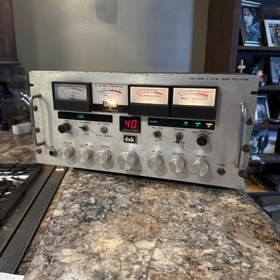 DAK MARK X SSB Radio Telephone UNTESTED For Part/Repair Only READ BELOW ...