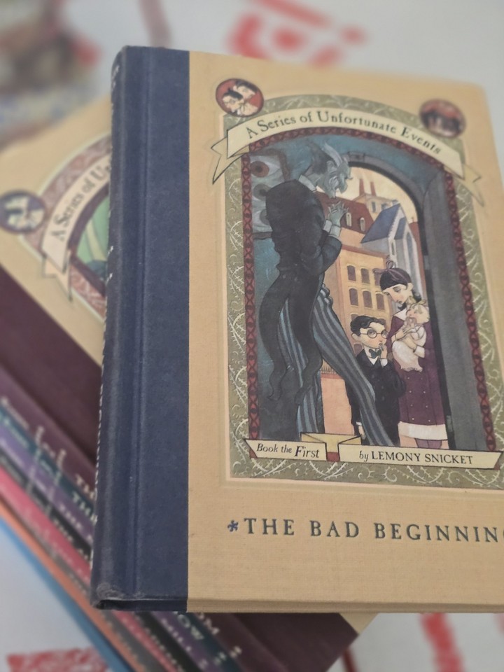 A Series of Unfortunate Events by Lemony Snicket Hardcover books 1-9 | eBay