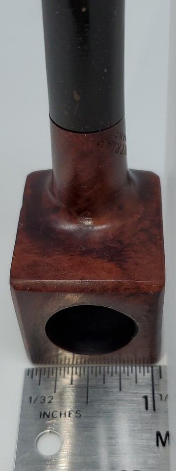 Estate Algerian Briar Square Cube Pipe - Free Shipping!!! | eBay