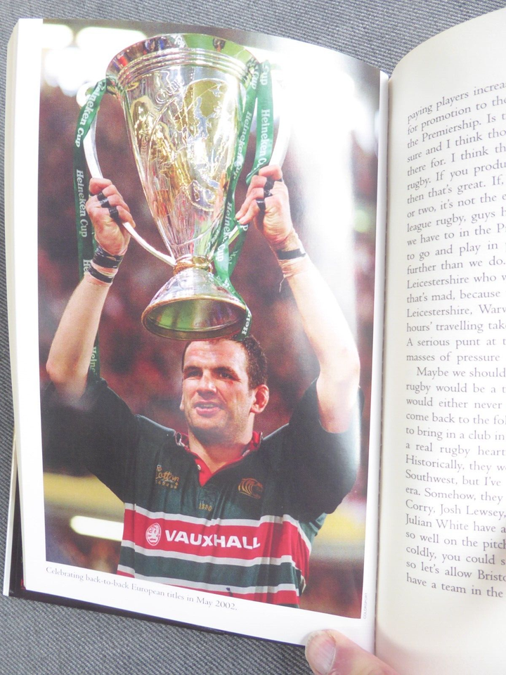Martin Johnson Leicester Tigers & England Rugby Union Autobiography ...