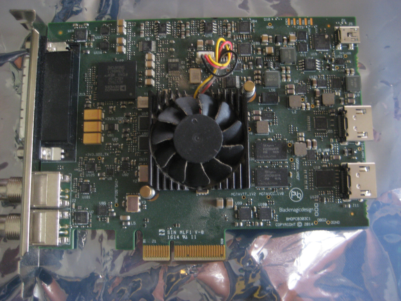 BlackMagic Decklink Studio 4K Video Editing Card/ 6g/sd/hd/2k/ultra hd ...