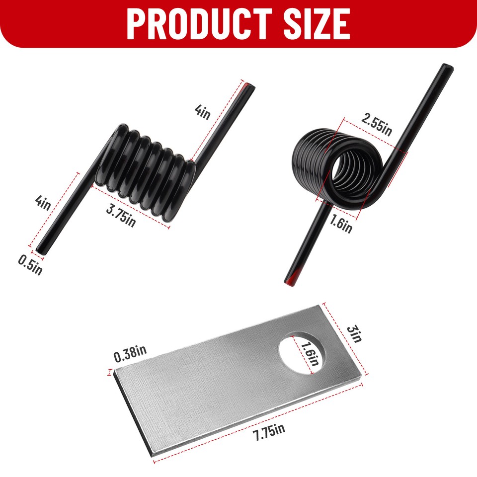 Heavy Duty Weld On Steel Ramp Gate Holder Trailer Hinge W/Coil Springs ...