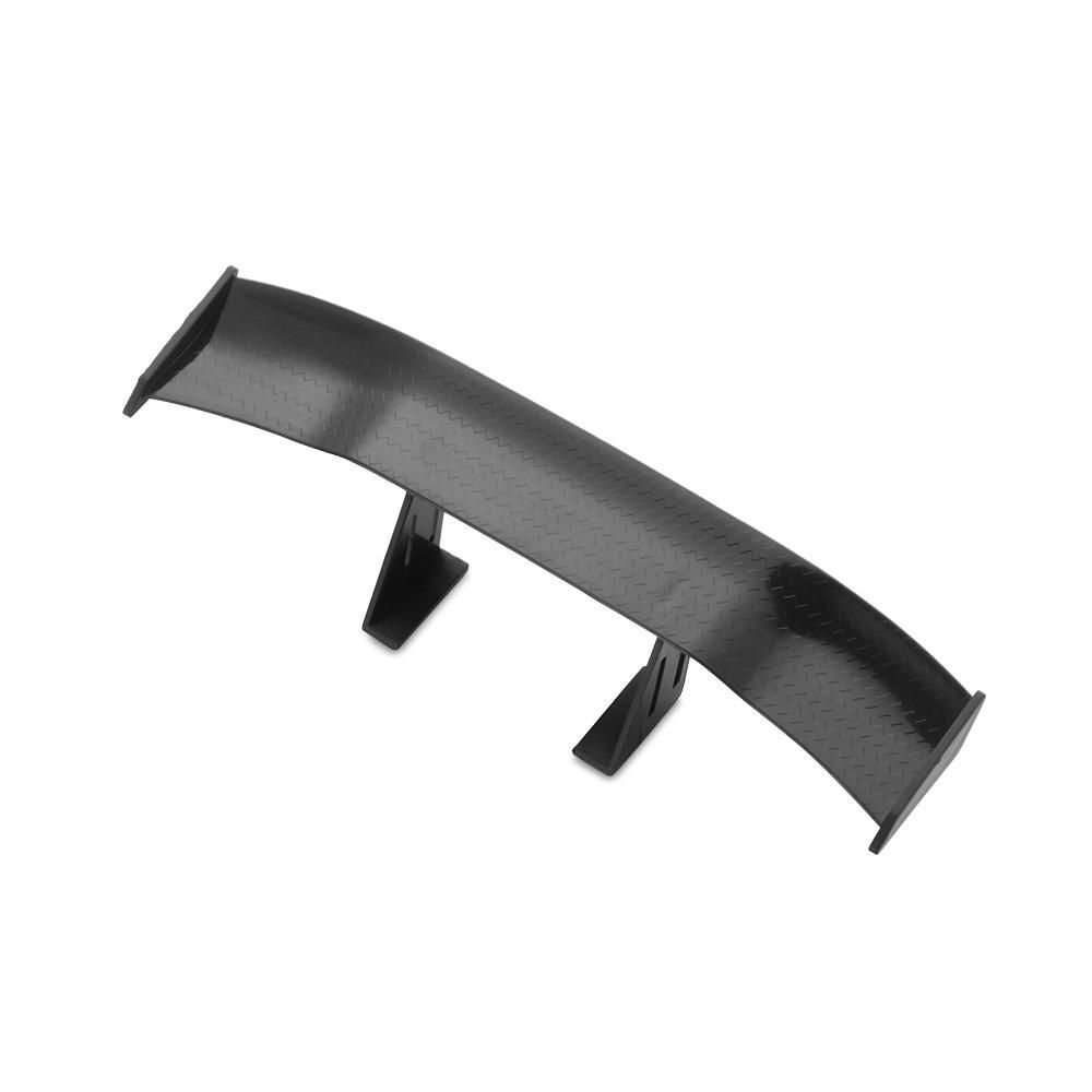 ABS Black Rear Trunk Wing Carbon Fiber Mini Spoiler Car Tail Decoration ...