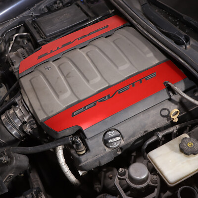 Aluminum Alloy Engine Side Panel Trim Covers Fit for Corvette C7 2014 ...