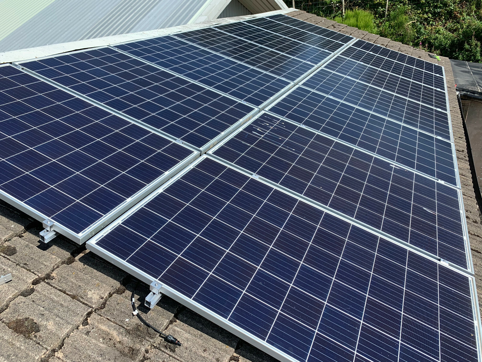 2 x Renusol 400570 3.6mtr On Off Grid Solar Panel mounting rail Slate ...