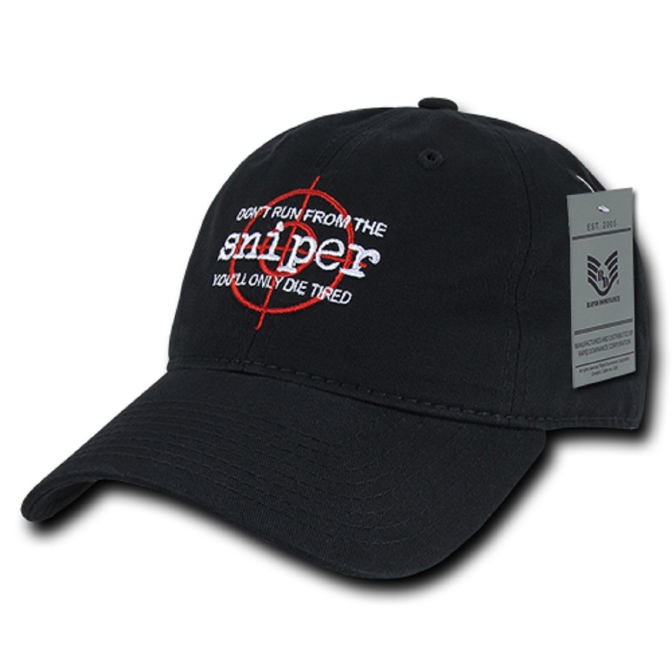 " Don't Run From Sniper" Navy Seals Army Military Marines Polo Baseball ...