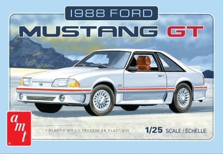 AMT 1216 1:25 1988 Ford Mustang Car 849398042465| eBay