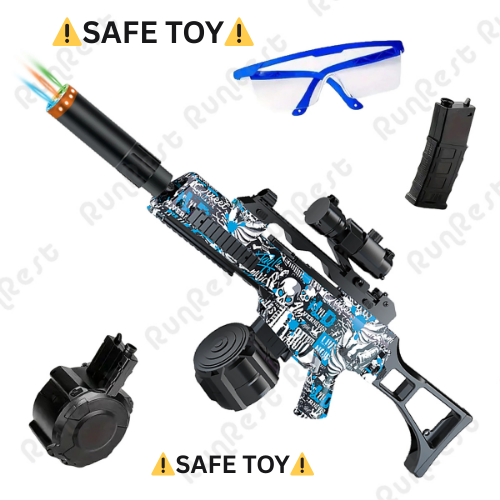 Gel Toy Nation Blue G36C Electric Gel Blaster Premium Cool Toy | eBay