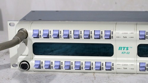 telex rts kp32 32 channel intercom talkback panel +PSU. Cronus, adam ...