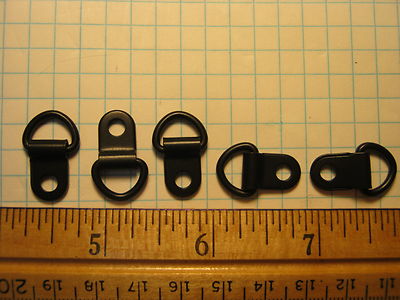 5 Boot lace rings BLACK camp repair speed swivel shoe | eBay