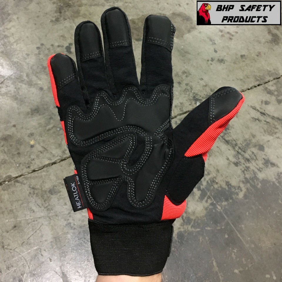 Majestic 2145 Winter Hawk ArmorSkin Insulated Mechanics Work Gloves ...