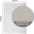 304 Stainless Steel Woven Wire Mesh Wire Mesh Window Screen Mesh | eBay