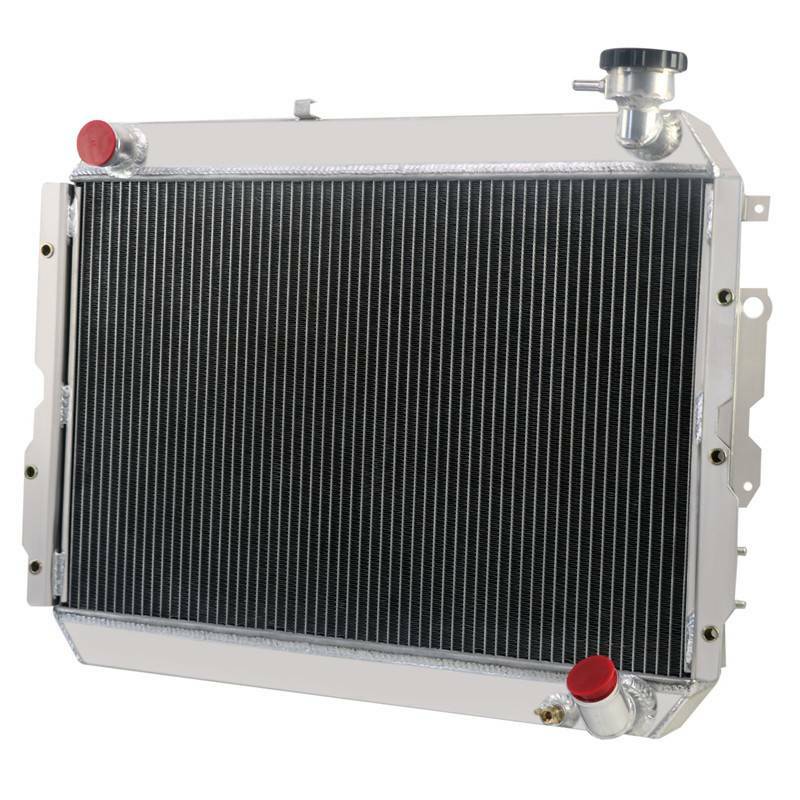4 Row Alloy Radiator For Toyota LandCruiser 60 Series FJ60 FJ61 FJ62 3F ...