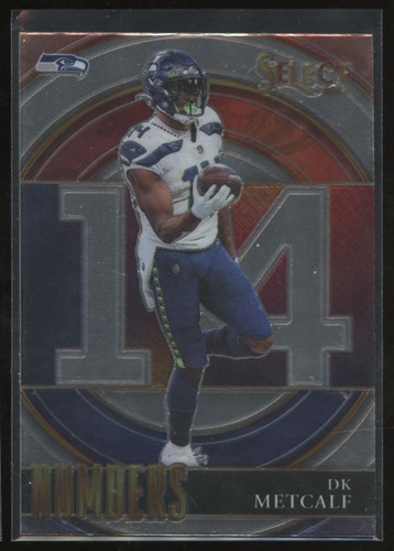 2021 Panini NFL Select Numbers SK Metcalf Seattle Seahawks #SN-16 | eBay