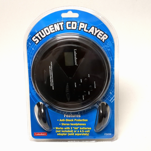 Lakeshore Student CD Player Compact Disc Portable FD232 | eBay