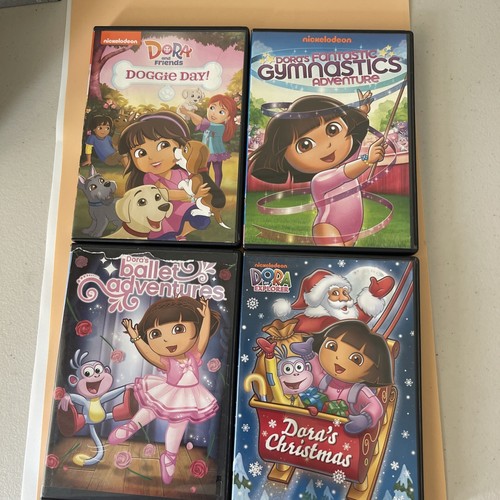 Dora The Explorer DVD Lot Of 4 Ballet Adventures Fantastic Gymnastics ...