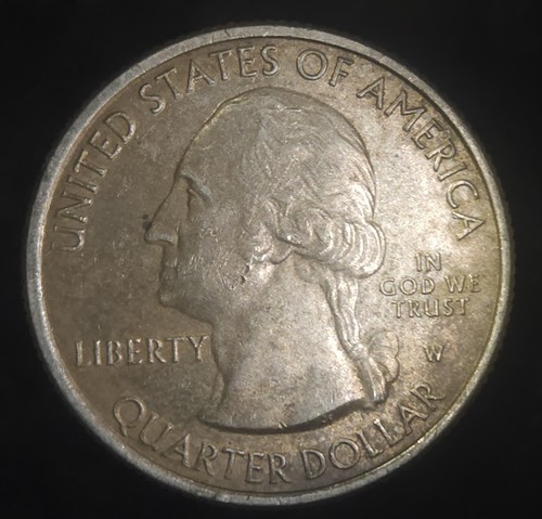 2019 West Point Quarter, River of No Return, W Mint Mark, Circulated ...