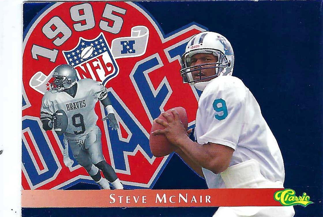 1995 Classic Images 95 NFL Draft Challenge Steve McNair | eBay