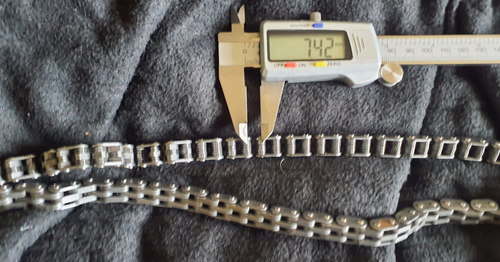 Silent double chain (inverted tooth chain) 1020 mm | eBay UK