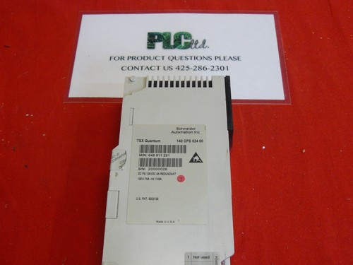 140CPS52400 Used TESTED Modicon Pwr Sply 140-CPS-524-00 | eBay