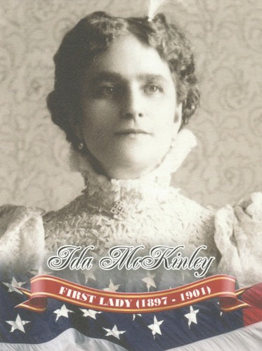*Postcard-"Ida McKinley" (1st Lady-1897-1901)Wife/Pres William Mckinley ...