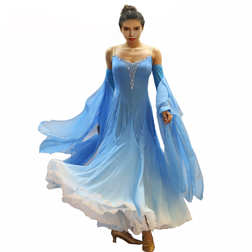Ballroom Dance Dress Standard Skirt Competition Dress Performing Dress ...