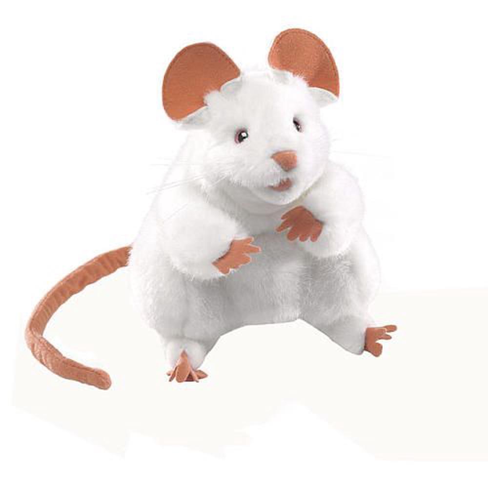 White Mouse Puppet - Folkmanis 638348022196 | eBay