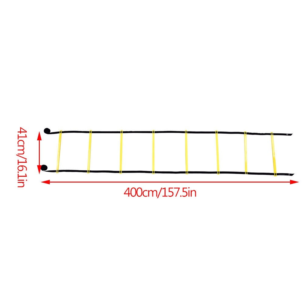 4M 8 Rung Ladder Exercise Speed Football Fitness Feet Training ...