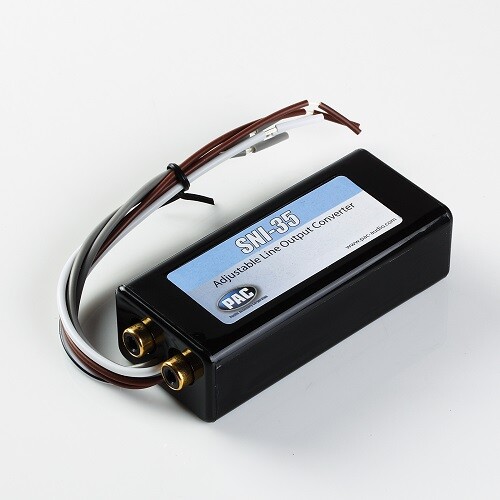 PAC SNI-35 Adjustable Line Out Converter with 2 - 50 Watts per Channel ...