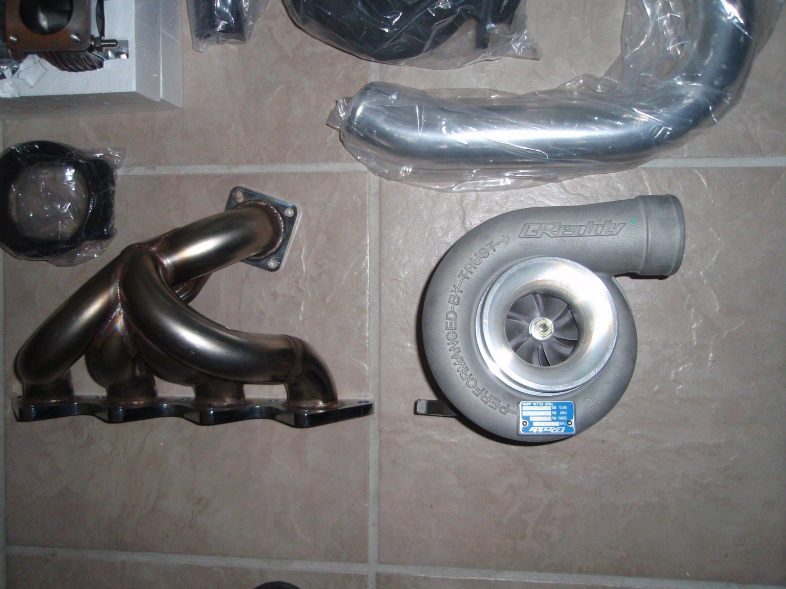 GREDDY TRUST T67/25G TURBO KIT EVO 7 8 9 4G63 11530028 INTERCOOLER ...
