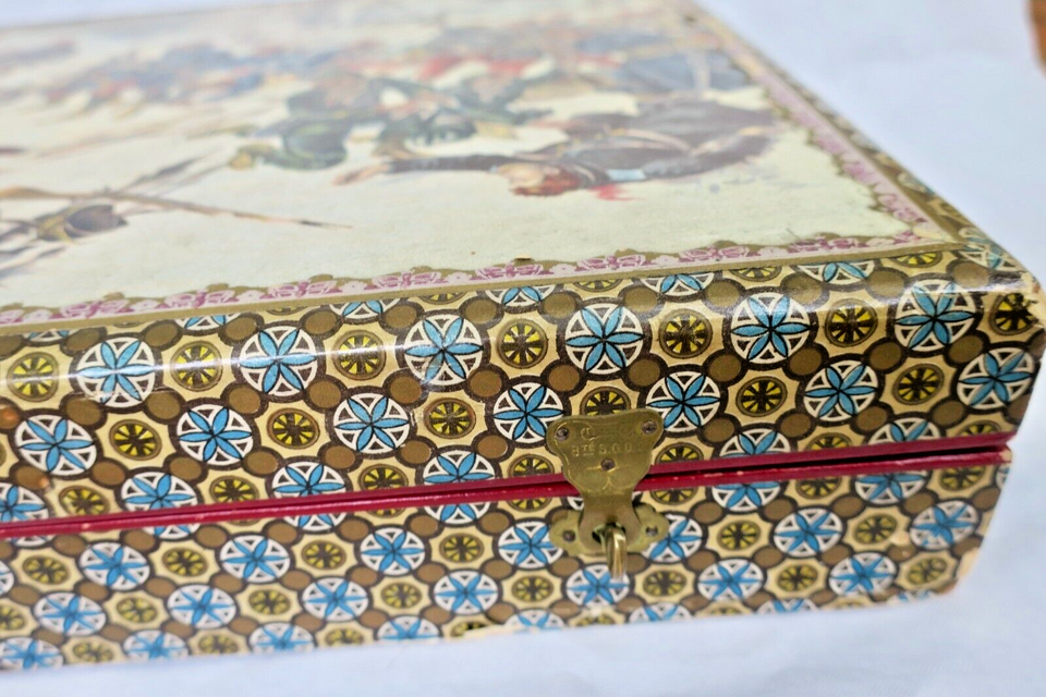 Cubes Boxes Of Cubes 13x16 1/2x2 13/16in Xixème Scenes Military | eBay