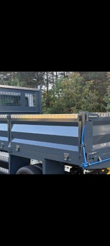 Transit LWB, Tipper / Flatbed, Rear Barn Doors, Drop Sides And Sun ...