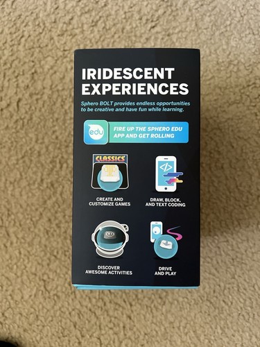 Sphero Bolt New Prismatic Reflection Live Sensors 2hr Playtime Wireless ...