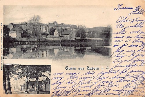 France - Saverne (67) Gruss aus Zabern MultiVues - Ed. Hch. AMBOS ...