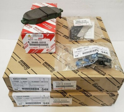 LEXUS OEM FRONT BRAKE ROTORS / SHIMS / PADS AND FITMENT KIT SET 2002 ...